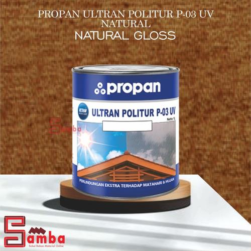 Jual PROPAN ULTRAN POLITUR P-03 UV NATURAL / 1 LITER - NATURAL DOF ...