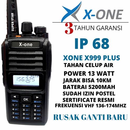 Jual ht x one x999 plus 13watt waterproof ip68 alt xone X1 plus X2 plus ...