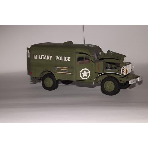 Jual DIY Model Kertas PD II Truk Polisi Militer Amerika Dodge WC-54 ...