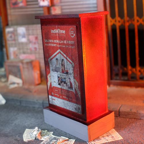 Jual miniatur panel box telkom aksesoris pelengkap rooftop skala 1:12 ...