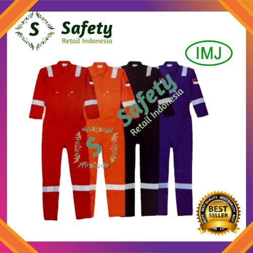 Jual Wearpack Safety / Seragam Kerja / Baju Kerja Coverall IMJ - Biru ...