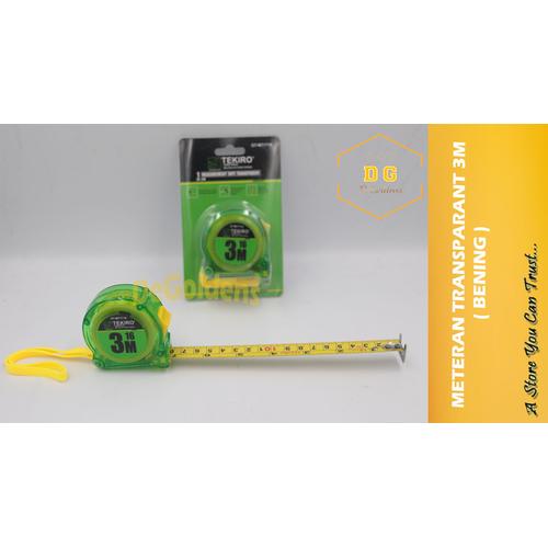 Jual METERAN TEKIRO 3M - MEASUREMENT TAPE 3 METER - METERAN 3 METER ...