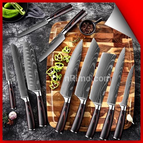 Jual Pisau Dapur Set Stainless Steel Set Pisau Dapur 5 pcs Stainless ...