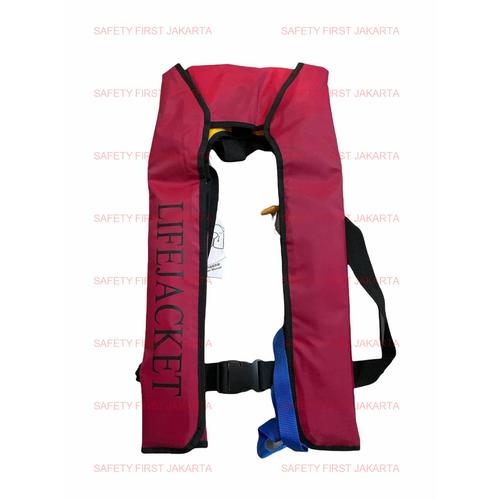 Jual INFLATABLE LIFE JACKET PELAMPUNG GAS CO2 AUTOMATIC DENGAN LAMPU ...