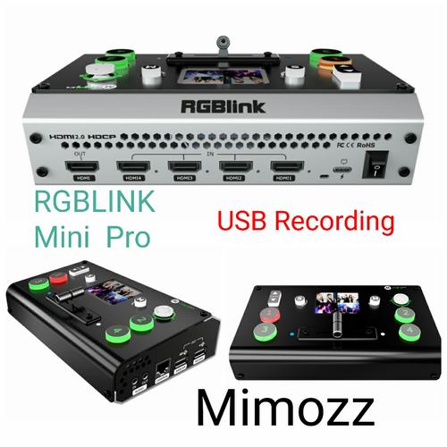 Jual Video Switcher RGBLINK Mini Pro 4 HDMI Multiview USBRecord Chroma ...