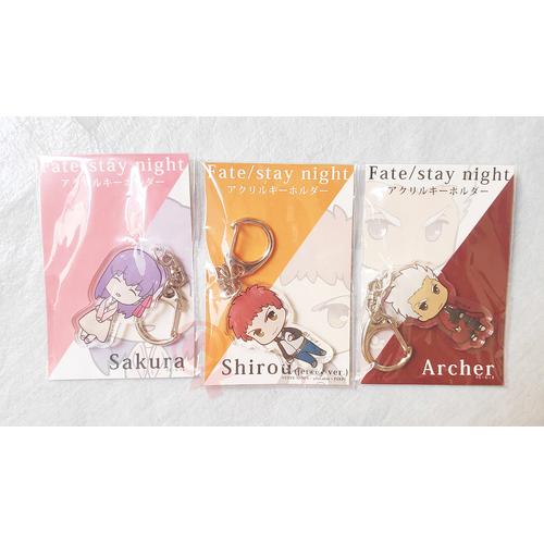 Jual Fate Stay Night FSN Acrylic Keyholder Sakura Emiya Shirou Archer ...