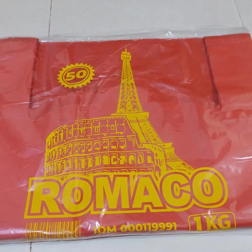 Jual KANTONG PLASTIK MERAH - HDPE UKURAN 50 JUMBO MERAH TEBAL - 1000 ...