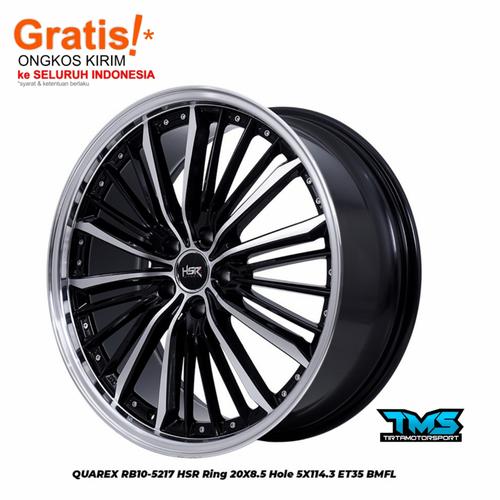 Jual Velg Mobil HSR Quarex R20X85 For Harrier, Xtrail, Alphard ...