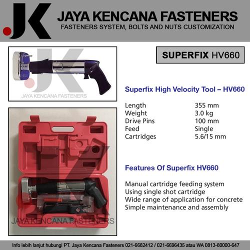 Jual Superfix - Alat Paku Ramset HV 660 Untuk SH 30 - 100 - Jakarta ...
