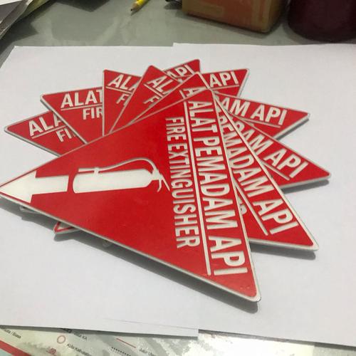 Jual Sign plat Apar alat pemadam api - Kota Surabaya - Piramida ...