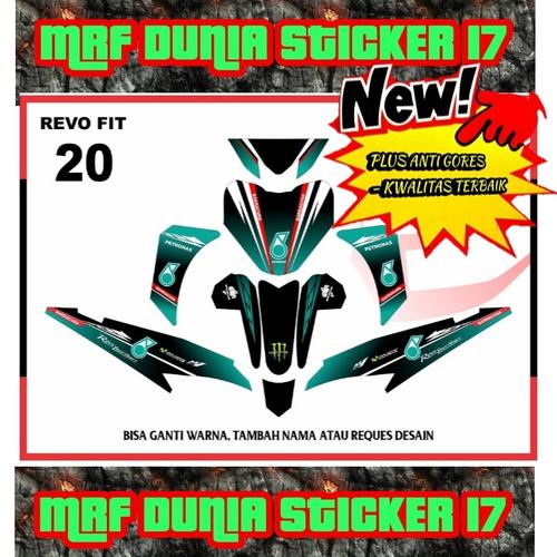 Jual Sticker decal Honda Revo Fit Full Body dekal Honda revo Fit 20 ...