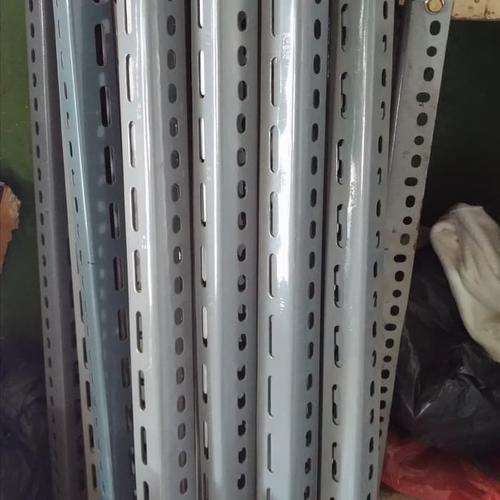 Jual SIKU LUBANG ABU ABU TIPIS 4 X 4 PER SET 10PCS/SIKU LUBANG RAK BESI ...