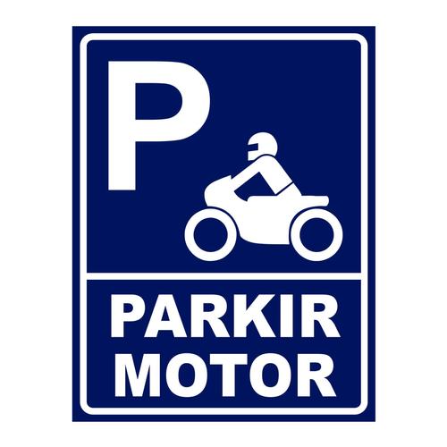 Jual SIGN STIKER 23X30 CM TEMPAT PARKIR MOTOR RAMBU K3 SAFETY - Jakarta ...