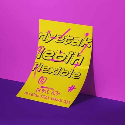 Jual Cetak Print A3 plus murah Poster Art Carton 260 - Tanpa Laminasi ...