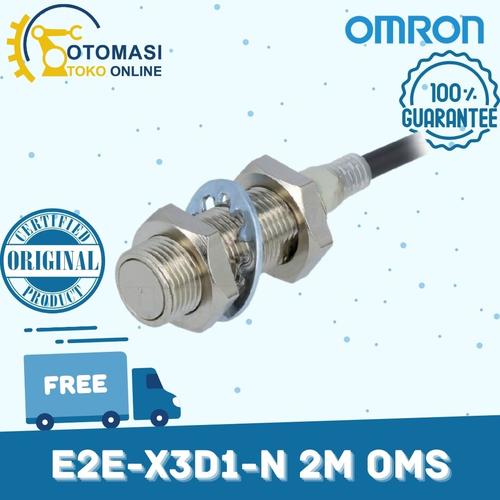 Jual Omron Proximity Sensor E2E-X3D1-N 2M OMS - Jakarta Pusat - Toko Online Otomasi | Tokopedia