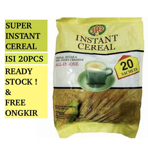 Jual Super Instant Cereal 20x30g / Cereal Instan, Ready Stock - Kota ...