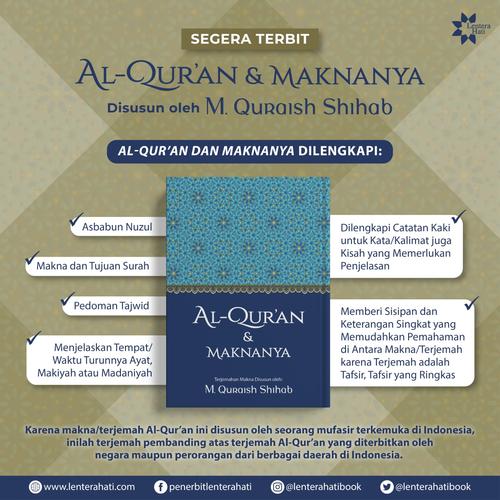 Jual Al-Quran dan Maknanya - M. Quraish Shihab - Kota Tangerang Selatan - Al-Afkar Store | Tokopedia