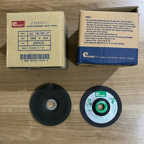 Jual Flexible Grinding Wheel KINIK GC 100 BFL 27 Batu Gosok Poles GC100 ...
