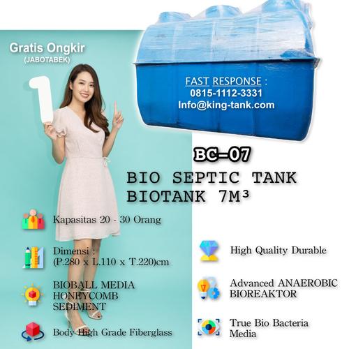 Jual Tangki Septic Tank BIOTANK 7000 Liter / 7 m3 - Kab. Tangerang ...