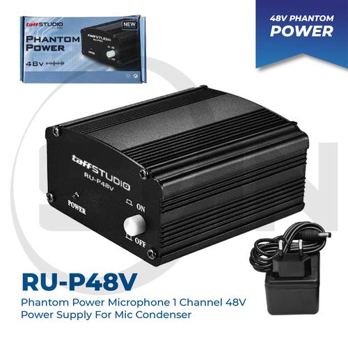 Jual Phantom Power Microphone 1 Channel 48V power Supply for mic ...