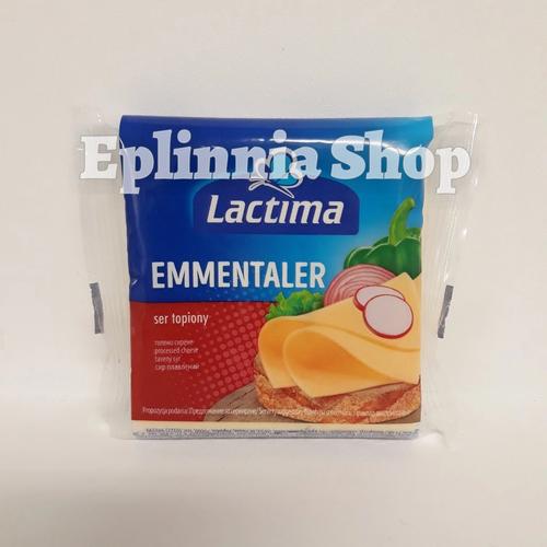 Jual Lactima Cheese Emmentaler Slice 130 gr - Keju Emmentaler Slice ...