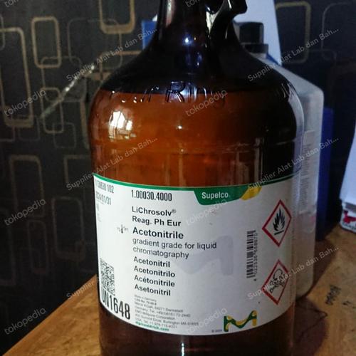 Jual Acetonitrile MERCK 1.00030.4000 - Kota Depok - Supplier Alat Lab ...