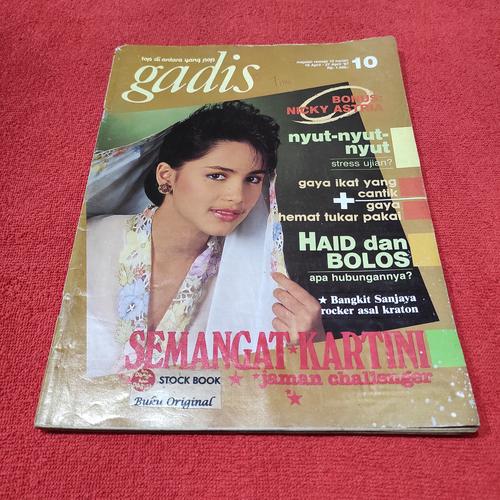 Jual Majalah Gadis no 10 tahun 1987 cover Linda+ Bonus poster Nicky Astria - Jakarta Timur ...