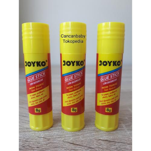 Promo Lem Kertas Glue Stick Joyko 8 gr GS 09 Perekat Kuat Joyco Stik ...