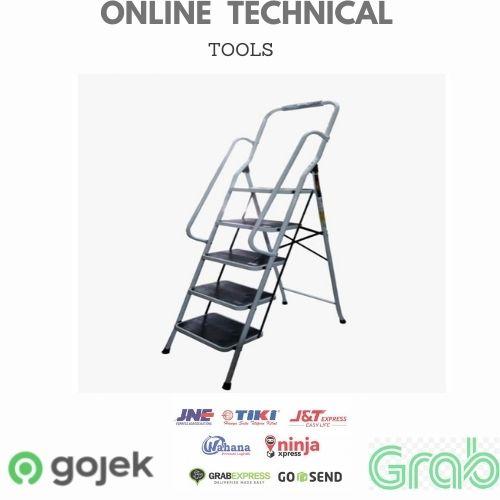 Jual Tangga Rumah Aluminium 5 Step xenon 5S Lipat Household Ladder ...