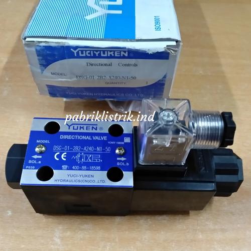 Jual Directional valve Hydraulic DSG 01 2B2 A240 N1 50 Yuci Yuken original - Jakarta Barat ...