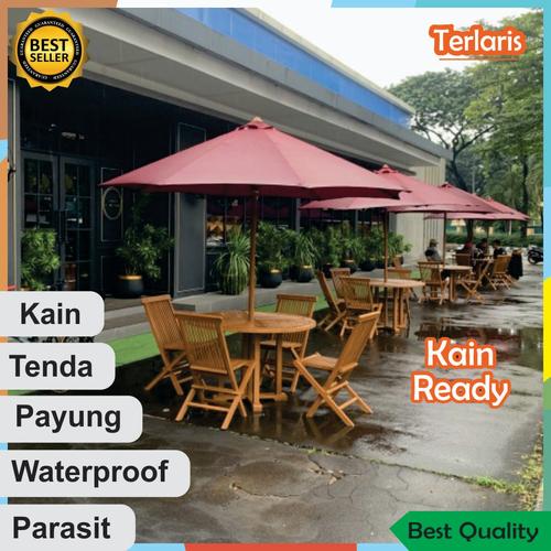 Jual Kain Tenda Payung Ukuran 2,50 Meter Dan 3 Meter WaterProof ...