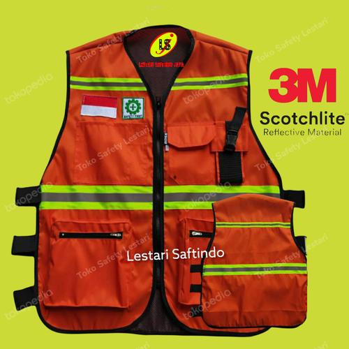 Jual ROMPI SAFETY/ SAFETY VEST ORANGE TERBARU - Jakarta Barat - Toko ...