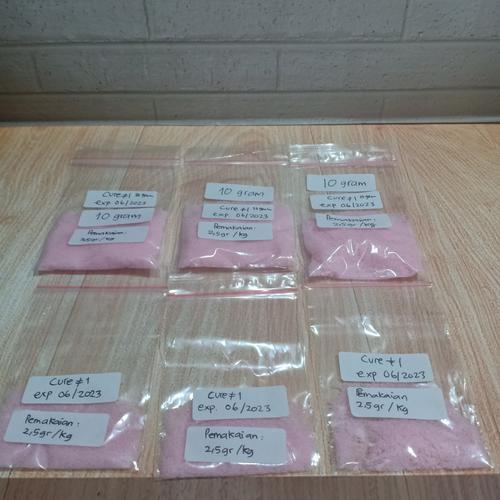 Jual Curing Salt Cure 1 dan Cure 2 @2gr utk pengawetan daging - 10 gr ...