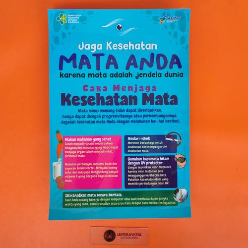 Jual Poster Kesehatan - Jaga Kesehatan Mata | Cara Menjaga Kesehatan ...