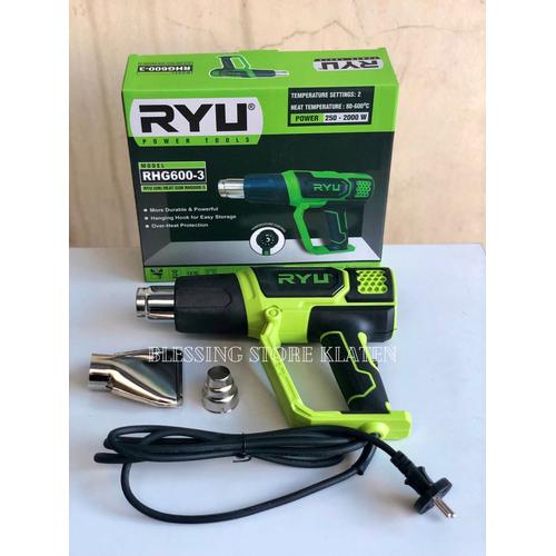 Jual HEAD GUN / HOT GUN RYU / HOT GUN RHG600-3 / ALAT PEMANAS LISTRIK ...