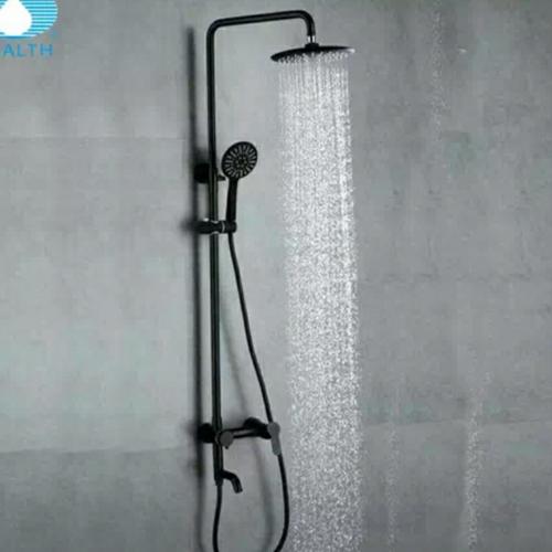 Jual Shower Tiang Model Toto Hitam Mixer/Shower Columnt Mixer Black ...
