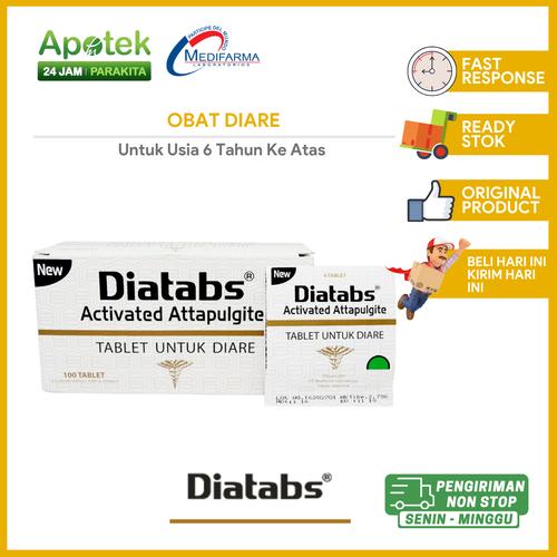 Jual New Diatabs obat antidiare yang disebabkan racun dan bakteri - 1 ...