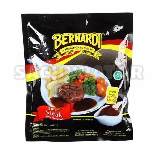 Jual Steak Daging Burger Benardi Bernadi Bernardi Beef Burger Steak ...