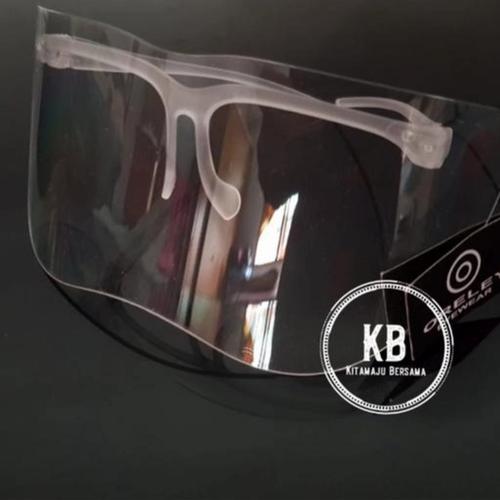 Jual face shield kaca mata setengah wajah - Putih - Jakarta Barat ...