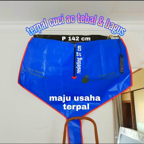 Jual cover ac/terpal cuci ac split 0'5 - 2pk/cuci ac bagus tebel ...