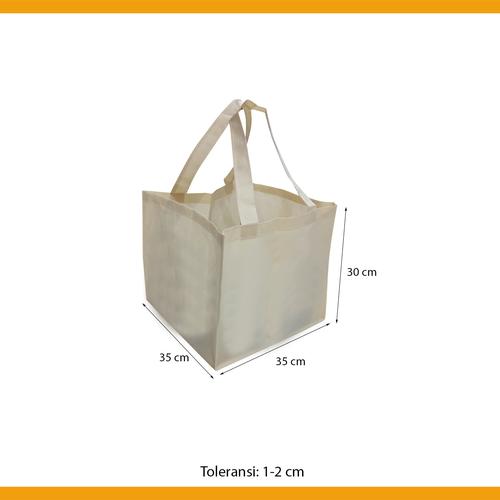 Jual Tas spunbond box kotak nasi dan kue besar35x35x30 goodiebag full jahit - Jakarta Utara ...