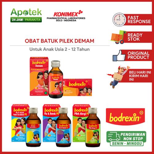 Jual Bodrexin Sirup/Tablet Obat Demam/Batuk Pilek Anak Di Atas 2 Tahun ...