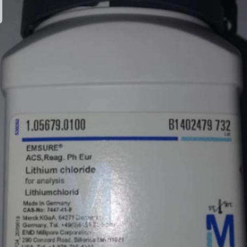 Jual Litium cloride merck || LiCL3 || Lithium Chloride 100 g - Kota ...
