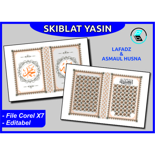 Jual File Skiblat Yasin | CDR Corel x7| Editabel | Lafadz & Asmaul ...