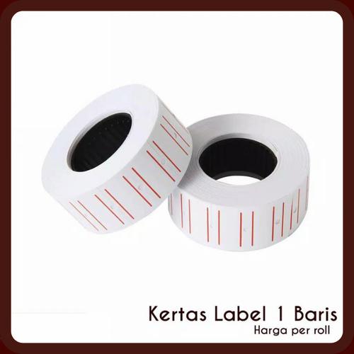 Jual kertas sticker isi refil alat cetak print label harga expaired ...