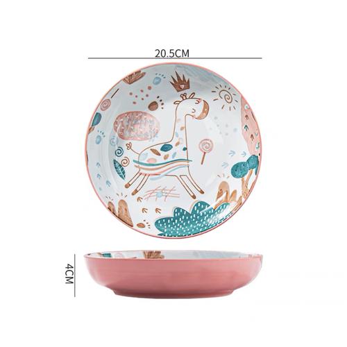 Jual Cartoon 8" Plate - Piring Cantik, Piring Keramik, Piring Lucu ...