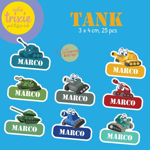 Jual Sticker Label Nama Anak / Tank - Jakarta Barat - Cutie Trixie ...