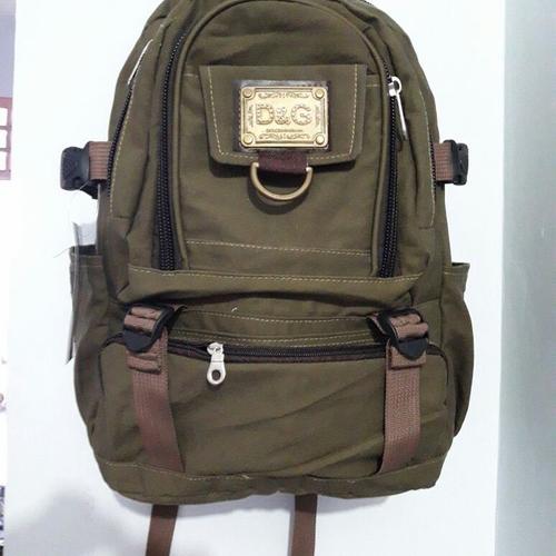 Jual tas ransel sekolah kain kanvas - Hitam - Kota Tegal - avandy ...