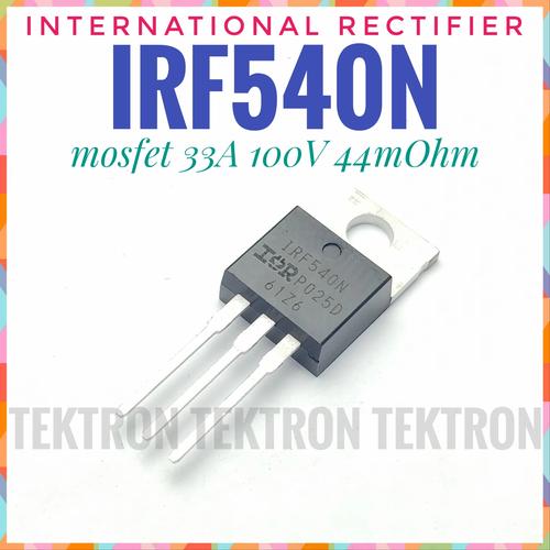 Jual International Rectifier IRF540N N Channel Mosfet IRF540 F540 100V ...