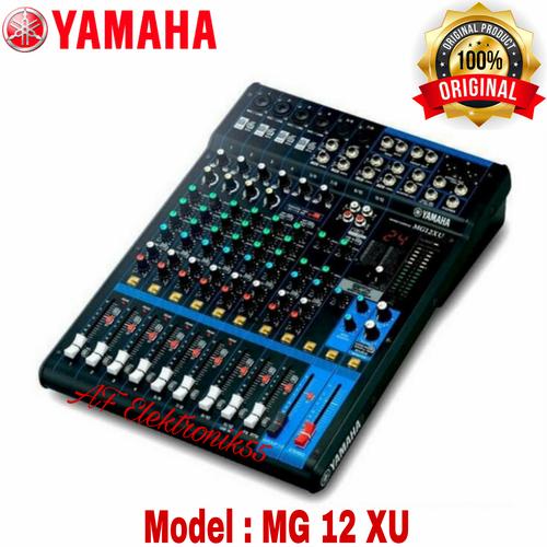 Jual MIXER YAMAHA MG - 12XU ( ORIGINAL ) GARANSI RESMI INDONESIA ...
